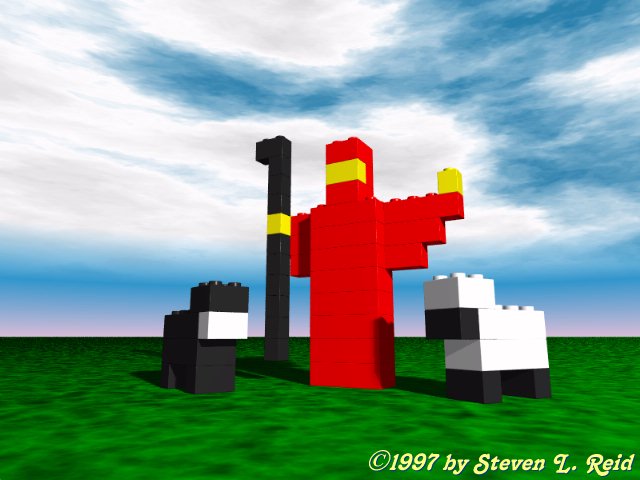 Free Style Images on Steven's LEGO(R) Ray Tracing